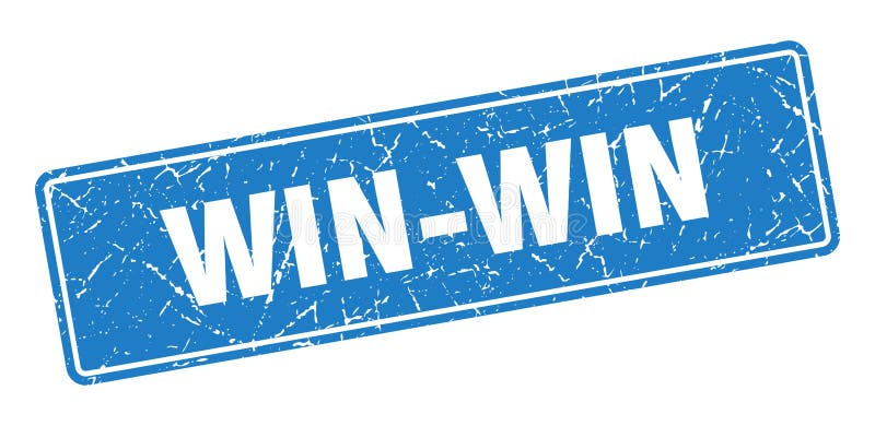 Win-win Sign. Win-win Grunge Stamp Stock Vector - Illustration of ...