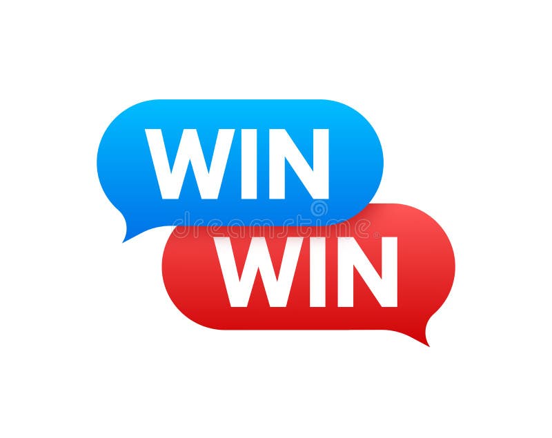 Win-win Strategy. Partnership, Deal. Vector Stock Illustration. Stock ...