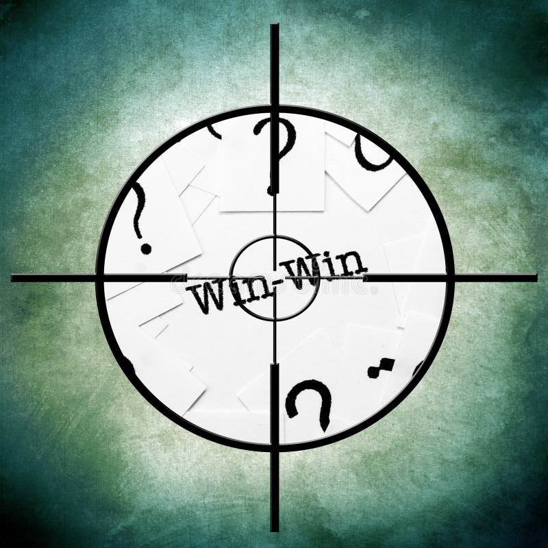 Win win target stock photo. Image of successful, target - 173717450