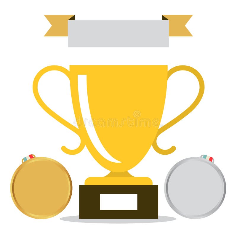 Win - Trophy Cup stock vector. Illustration of sport - 78993442