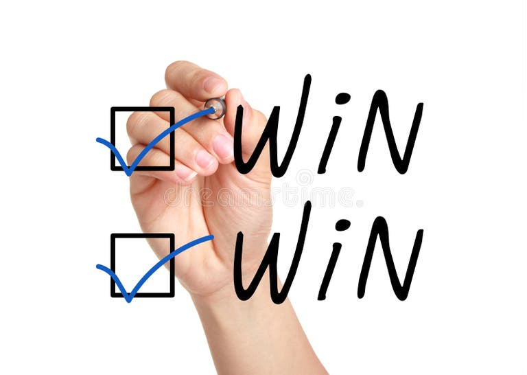 Win Win Check Marks stock image. Image of opportunity - 39739797