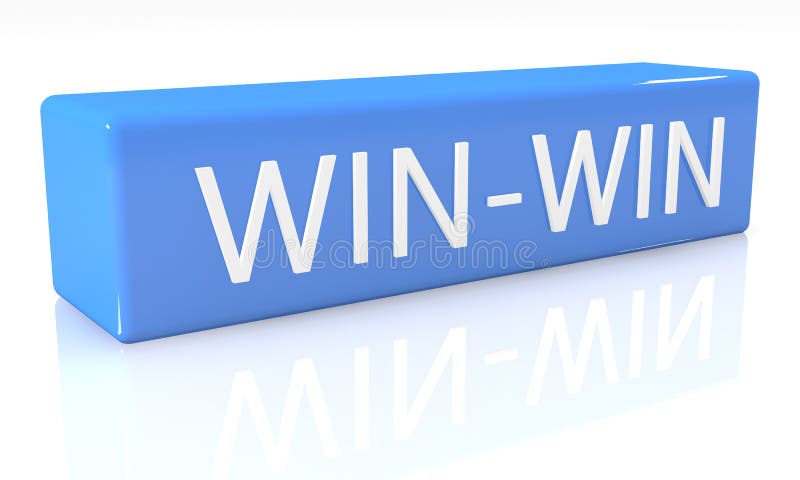 Win-Win stock illustration. Illustration of goal, positive - 50396979