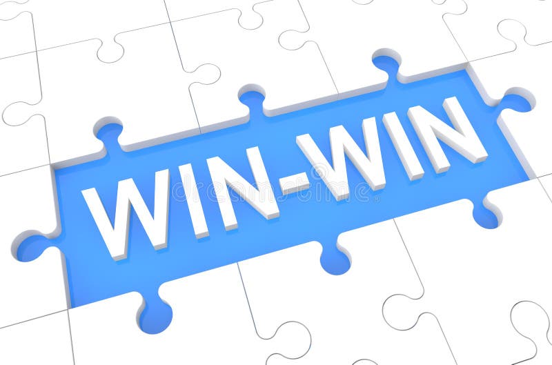 Win-win sign stock image. Image of motivating, background - 34935001