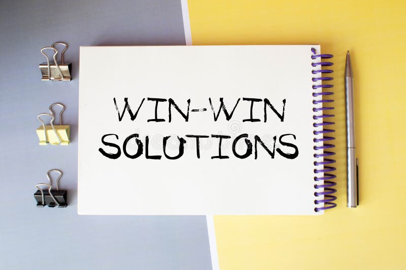 Win-win Solution - Negotiation or Conflict Resolution Concept ...