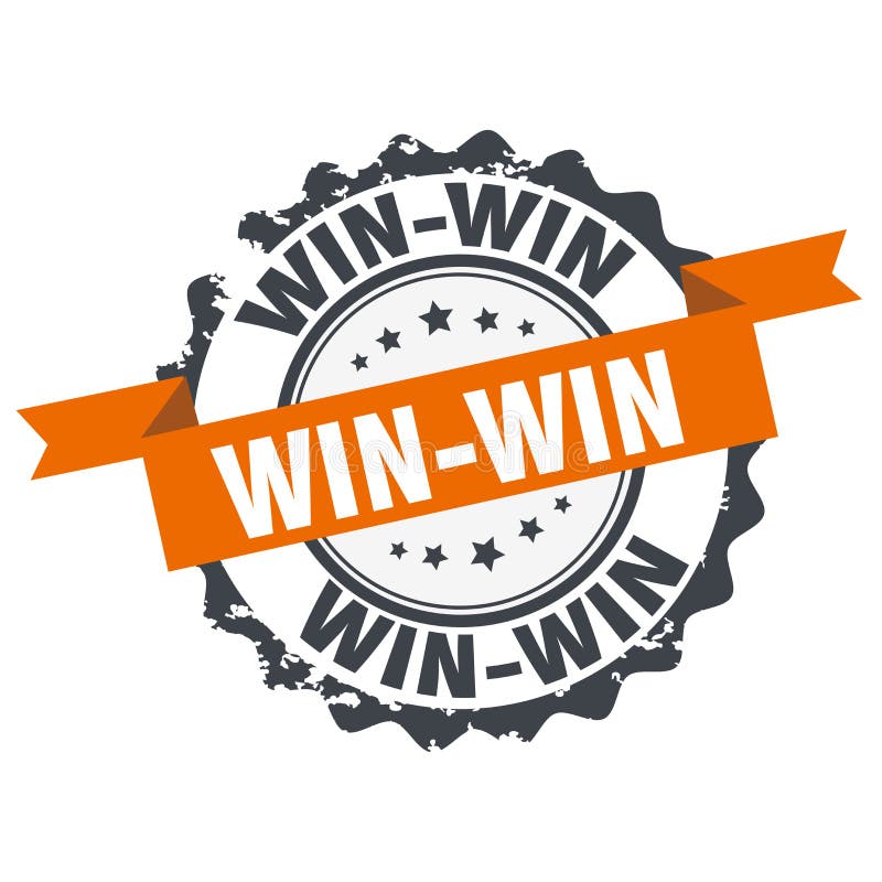 Win win stamp stock illustration. Illustration of background - 86203863