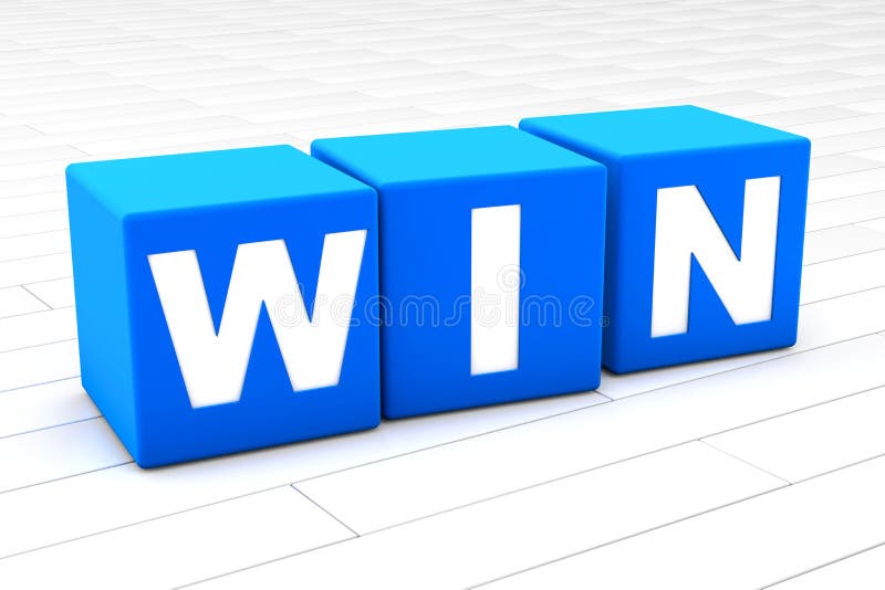 Win word stock illustration. Illustration of competition - 146843687