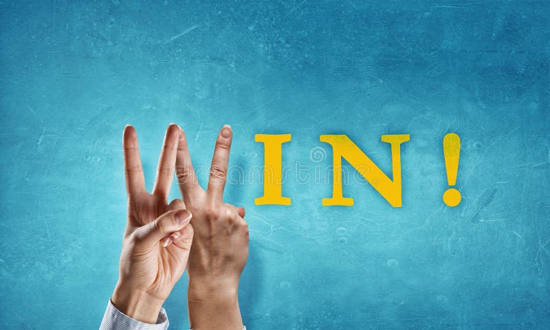WIN word stock photo. Image of suit, successful, cutout - 59808542