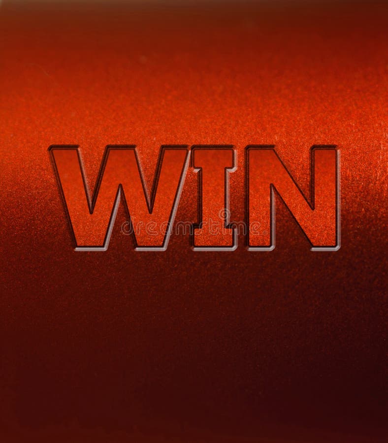 Win stock photo. Image of colorful, shiny, letters, symbol - 81453832
