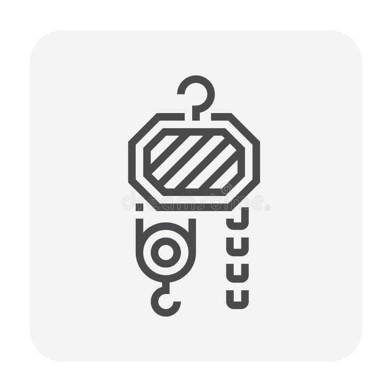 Winch icon black stock vector. Illustration of icons - 179485208