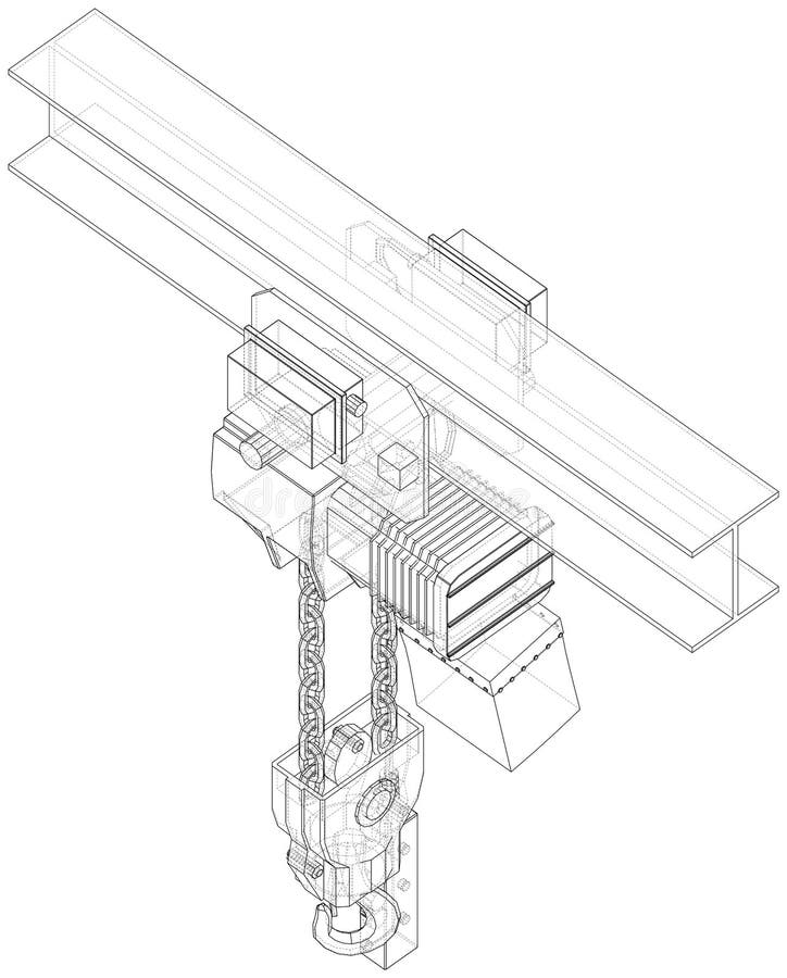 Winch Drawing Stock Illustrations – 172 Winch Drawing Stock ...