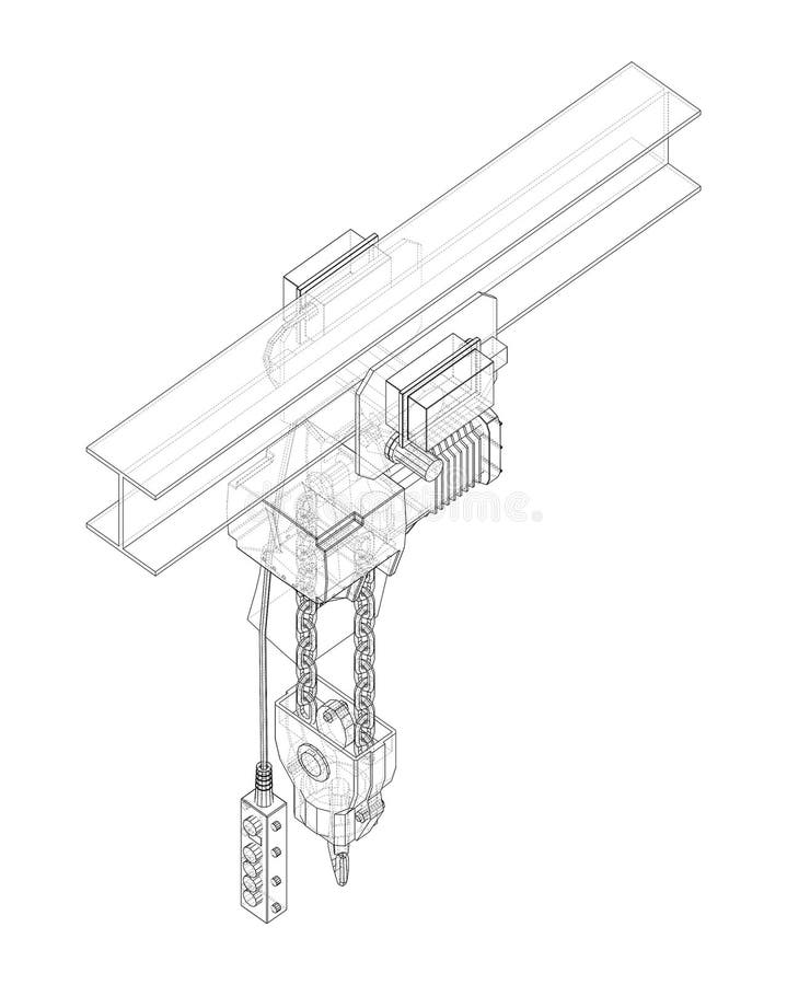 Winch Drawing Stock Illustrations – 172 Winch Drawing Stock ...