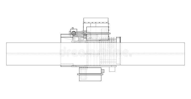 Winch Drawing Stock Illustrations – 172 Winch Drawing Stock ...