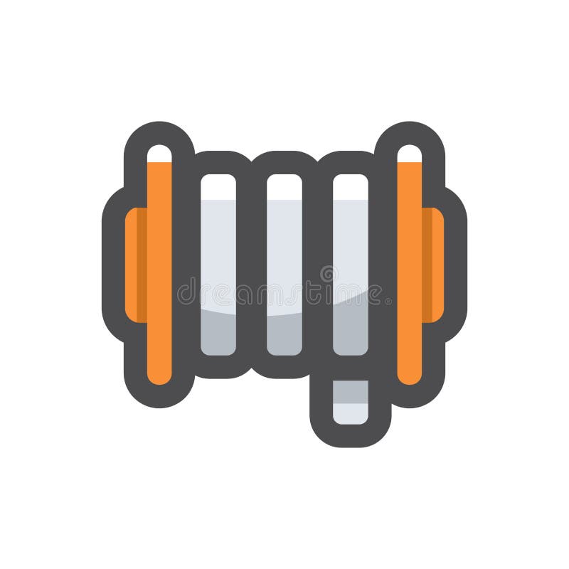 Winch Pulling Machine Vector Icon Cartoon Illustration. Stock Vector ...