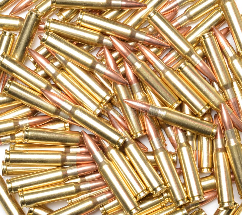 Bullets, Cartridges and Percussion Caps Stock Image - Image of handgun ...