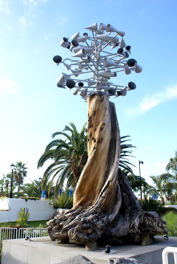 Wind Art stock image. Image of islands, wind, tenerife - 3980807