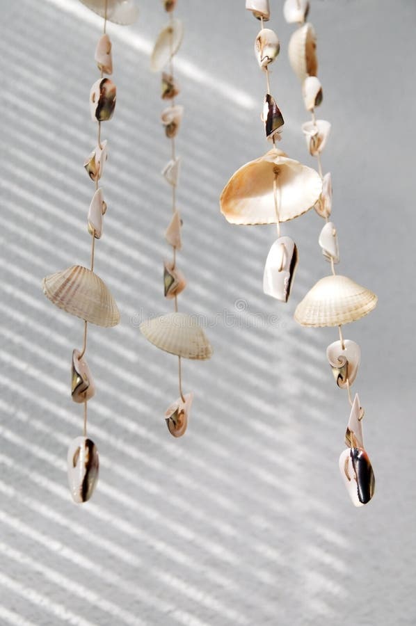 Wind bell stock image. Image of seashell, home, accessories - 39030595