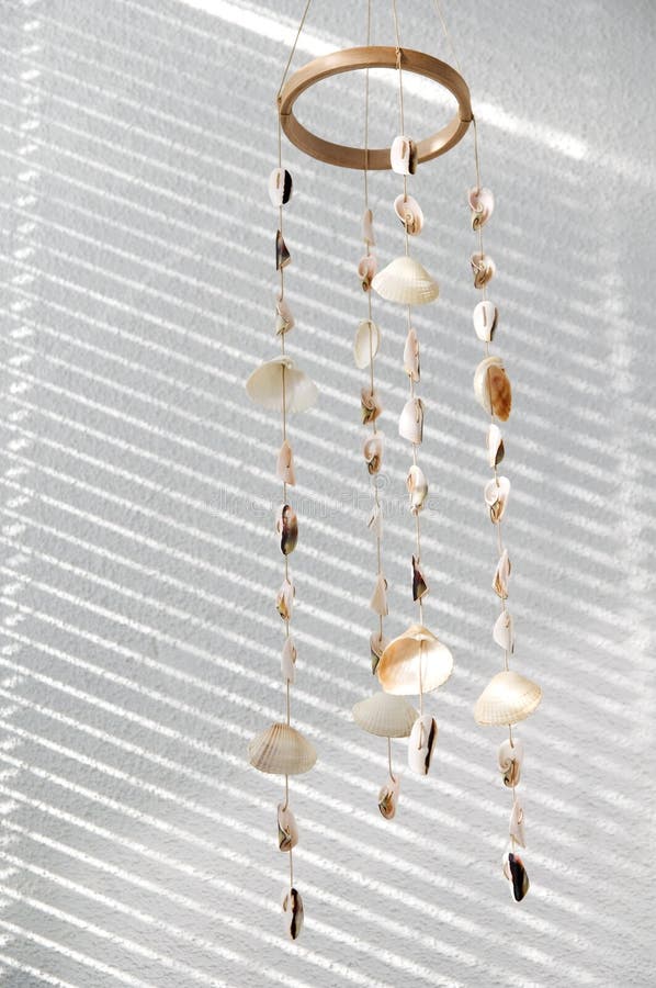 Wind bell stock photo. Image of wall, natural, handmade - 39030608