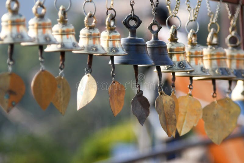 Wind bells stock image. Image of attraction, ancient - 29414177