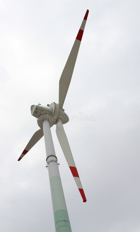 Wind Blade for Generating Electricity with Wind Force Stock Photo ...