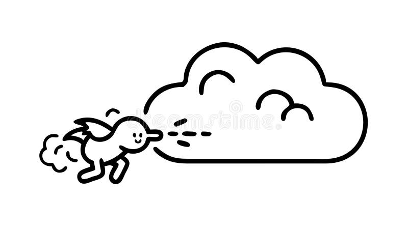 Wind Blowing Icon, Windy Weather, Air Movement, Atmospheric Current ...