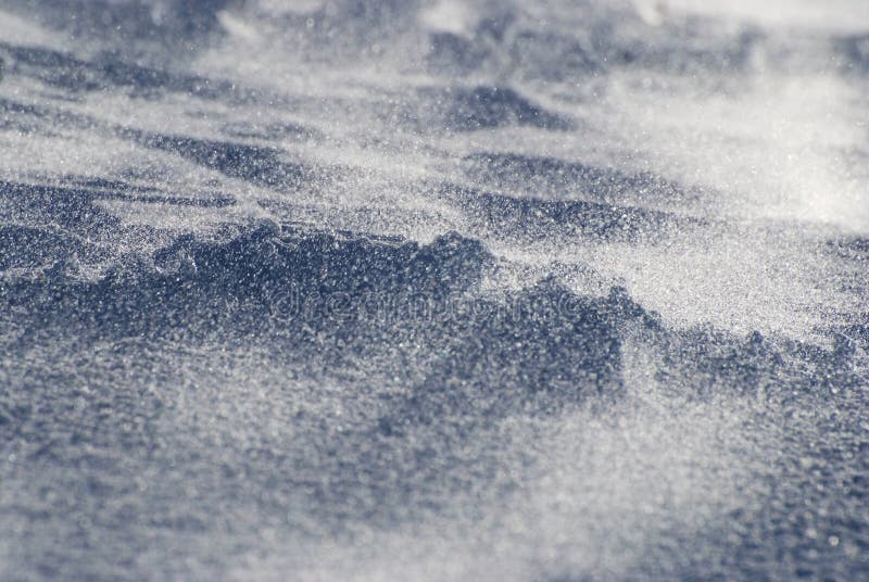 The Wind Blows the Drifting Snow Stock Photo - Image of travel, outdoor ...