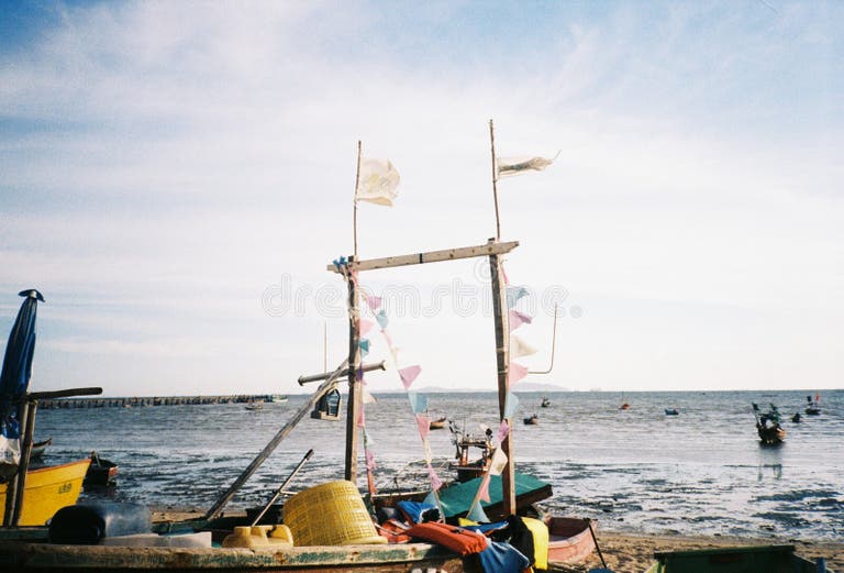Wind , boat & shore stock photo. Image of phaotofilm - 247051186