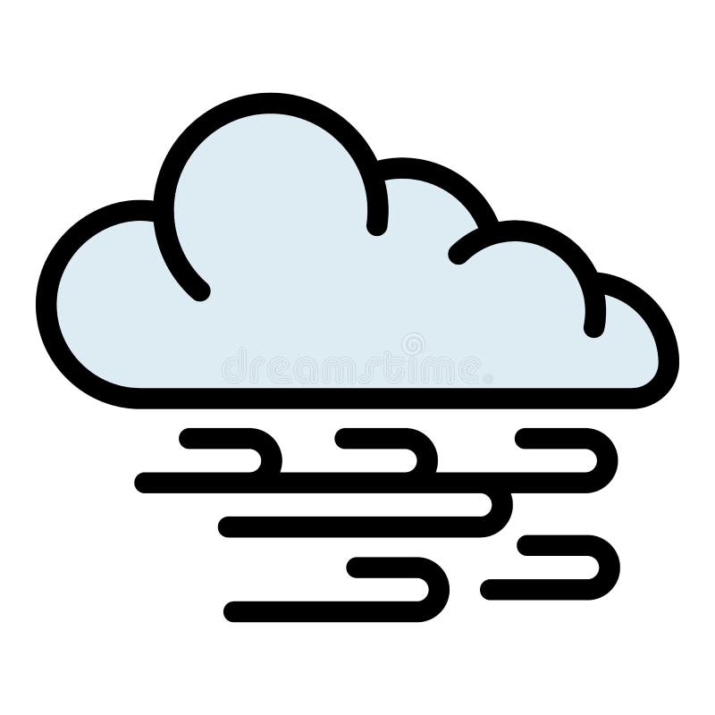 Wind and Cloud stock illustration. Illustration of artwork - 1390412