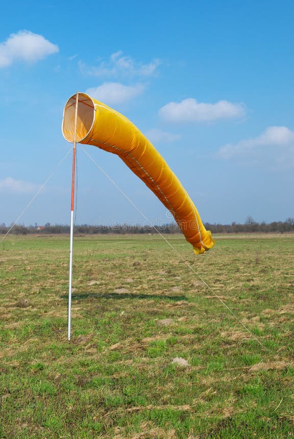 Wind cone stock photo. Image of gauge, cloud, flow, space - 24256998