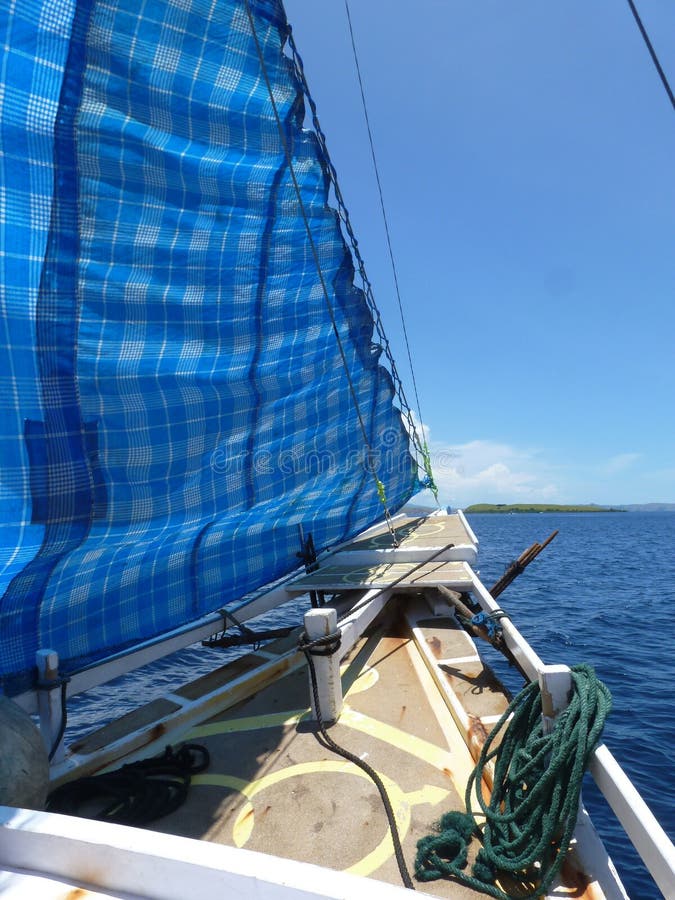 Wind in de zeilen stock afbeelding. Image of westen, eilanden - 42438089