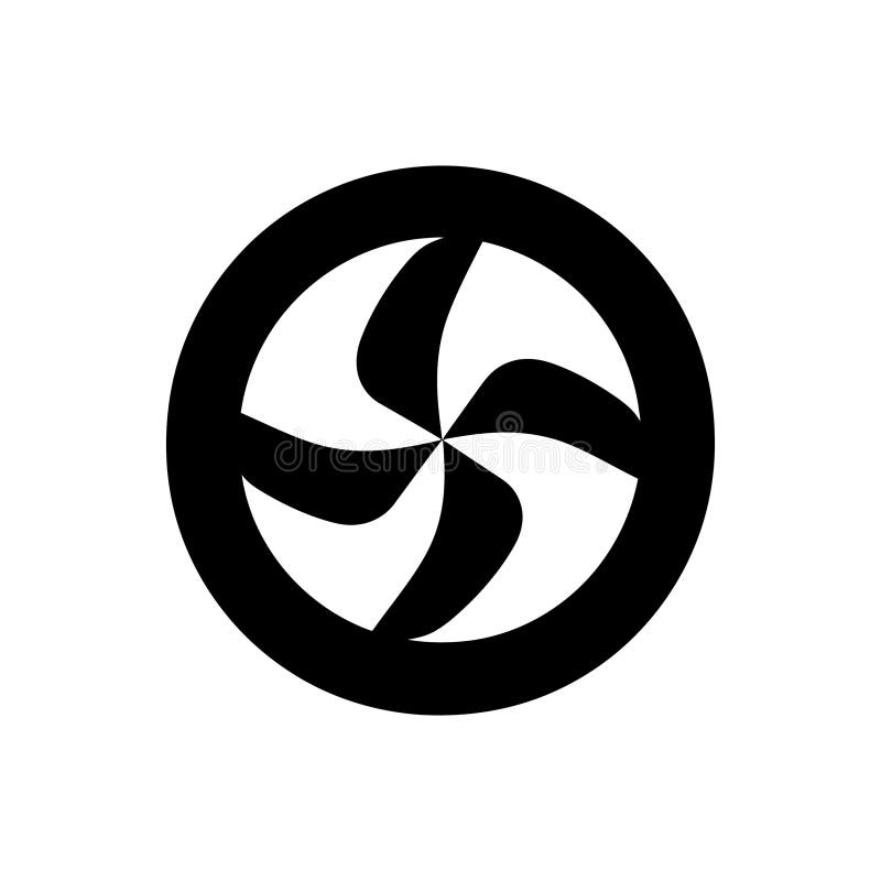 Wind direction icon stock vector. Illustration of gusts - 298399368