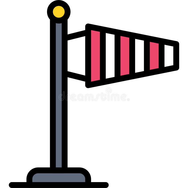 Wind Direction Sign Icon, Location Map and Navigation Vector Stock ...