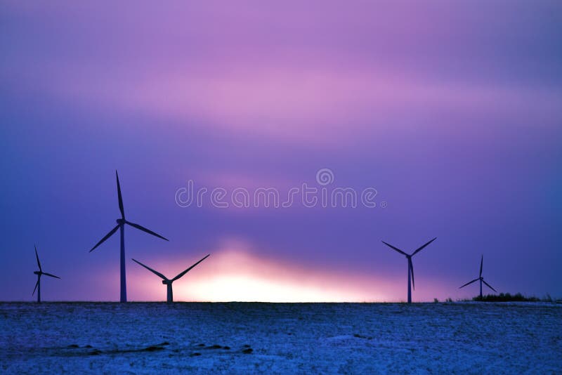 The Wind Driven Generator stock image. Image of mojove - 22654597