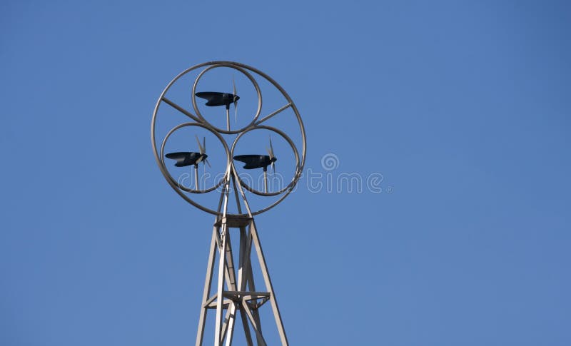 Wind Electricity Generator editorial stock photo. Image of england ...