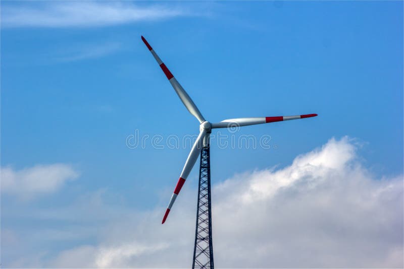 Wind Energy for Electrical Energy Stock Photo - Image of europe, blade ...