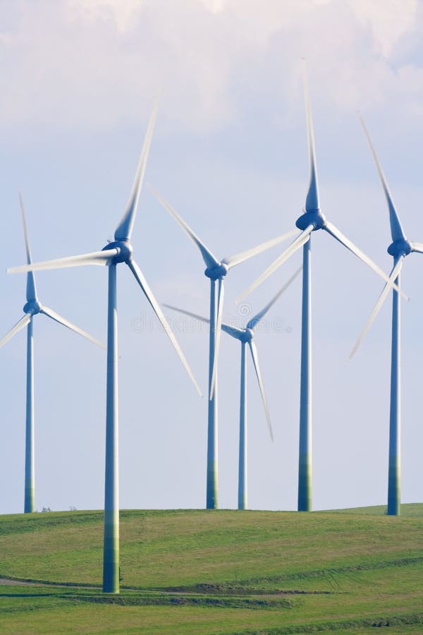 Wind energy farm stock image. Image of energy, plant - 14460577