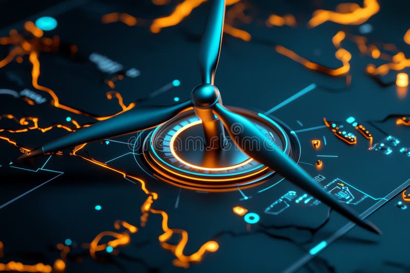 Wind Energy Green Technology, Spinning Blades, and Global Impact ...