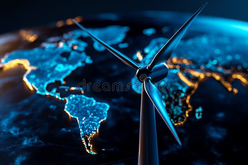 Wind Energy Energy Grids, Clean Power, and Global Impact Shown in a ...