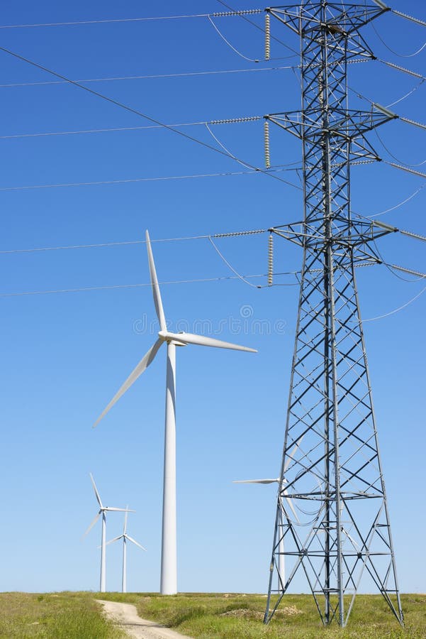 Wind Farm - construction stock photo. Image of indianapolis - 19224294