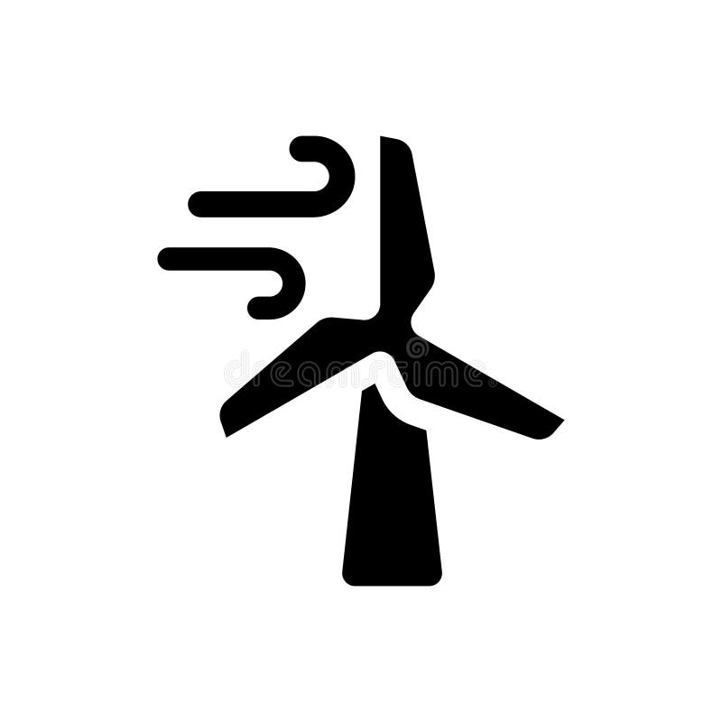 Wind Energy icon stock vector. Illustration of ecology - 230704347