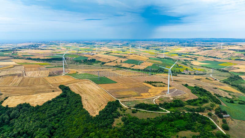 Wind Energy Plant stock photo. Image of electricity - 361796666