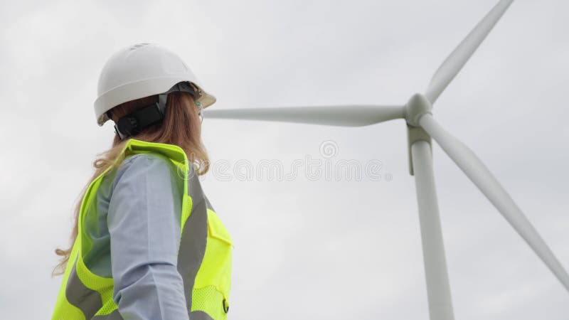 A Wind Energy Professional is Engaged in the Thorough Evaluation of the ...