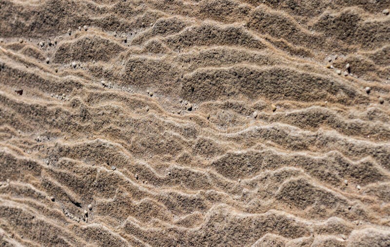 Wind Eroded Sandstone Rock Face with Wavy Pattern Ideal for Natural ...