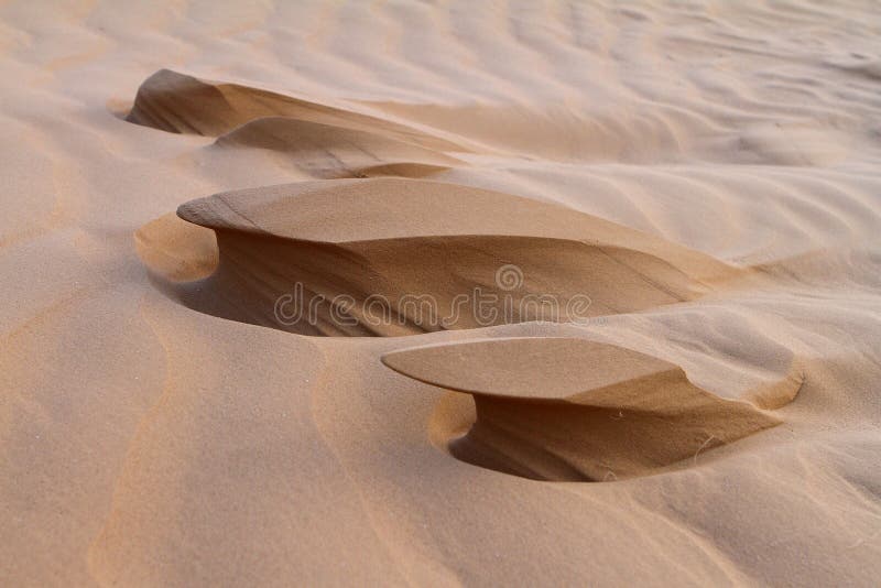 Strange Sand Formations Which Look Like Sculptures, Created by Wind ...