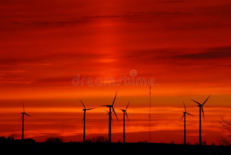 Wind farm stock photo. Image of environment, cloud, industrial - 13078524