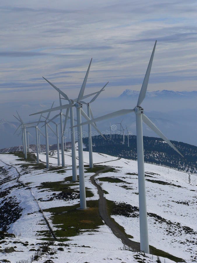 Wind farm stock image. Image of blue, breeze, friendly - 21644957