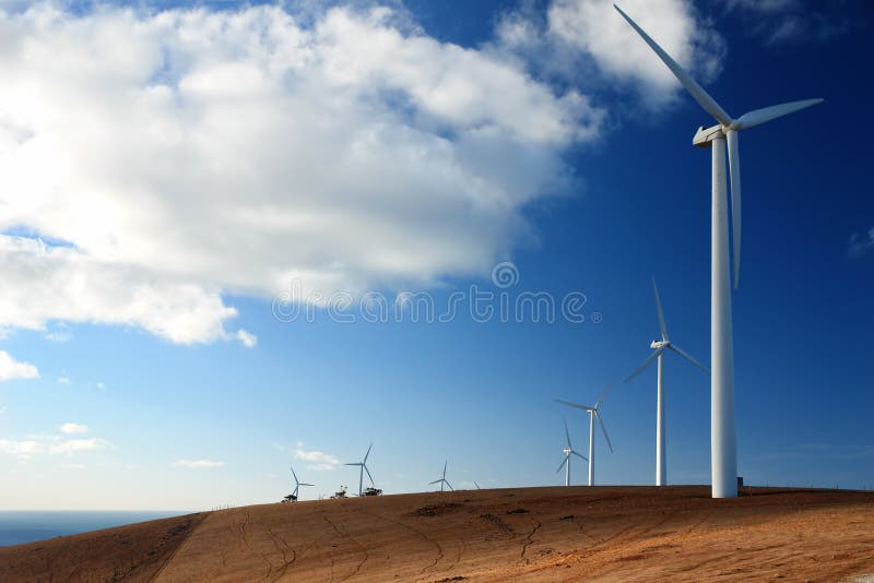 Wind Farm stock image. Image of force, electricity, warming - 2320607
