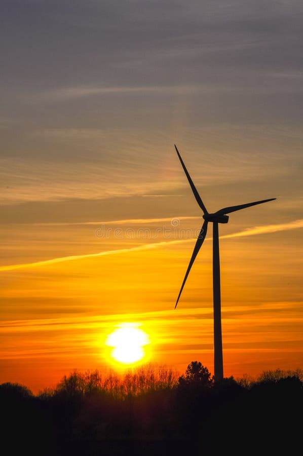 Wind farm stock image. Image of field, energy, climate - 28347205