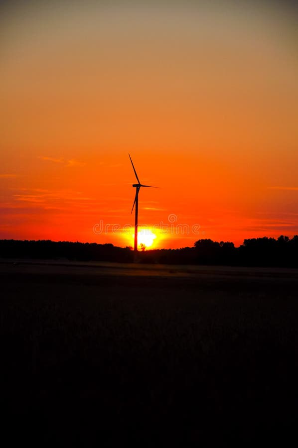 Wind farm stock photo. Image of farm, environmental, netherlands - 28350096
