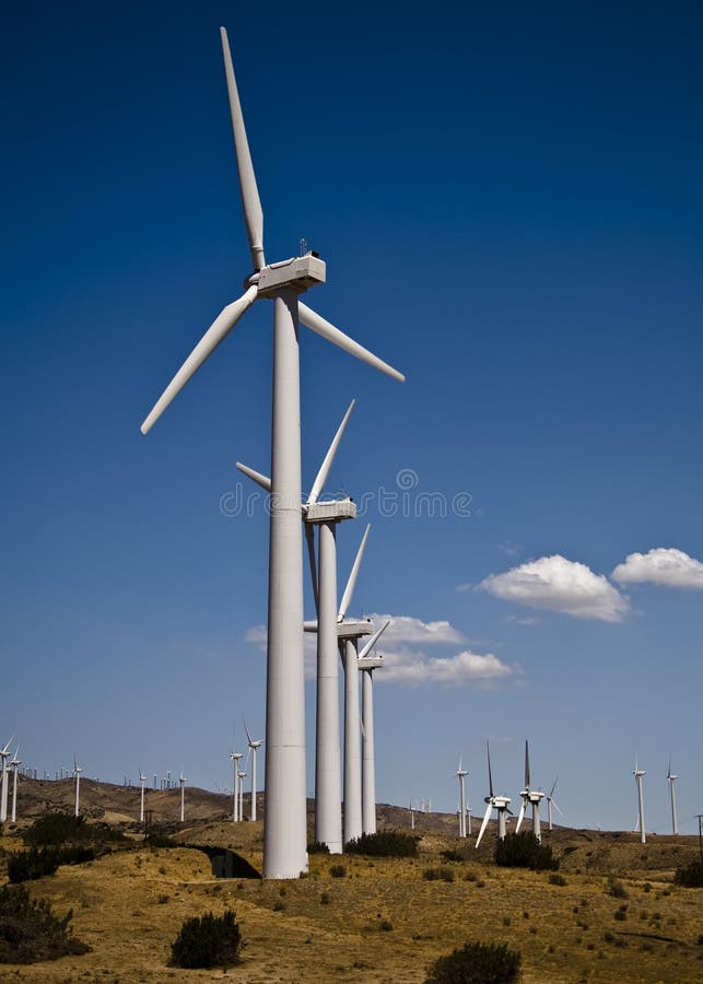 Wind Farm stock image. Image of california, electricity - 3080075
