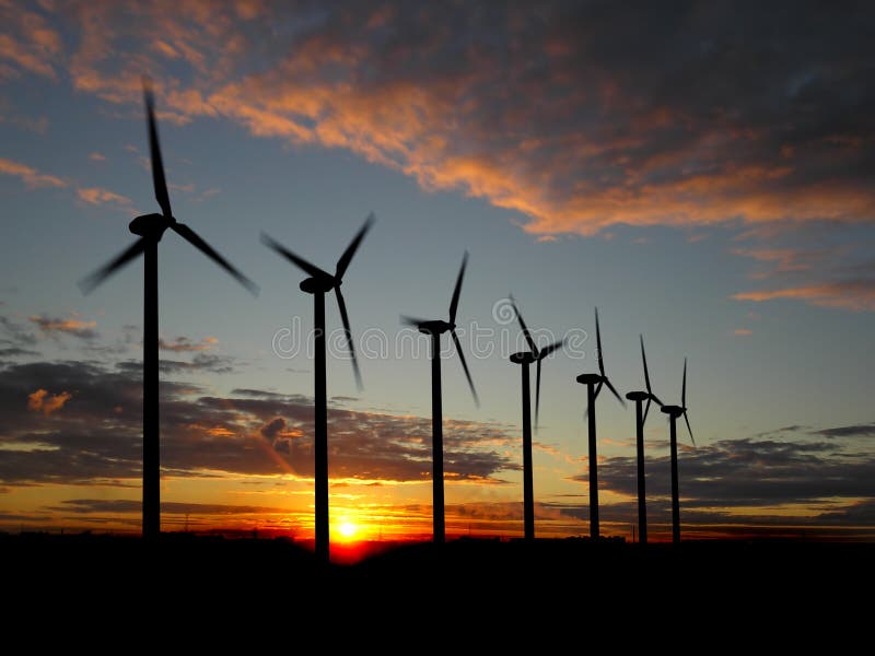 Wind farm stock photo. Image of global, alternative, tower - 14338270